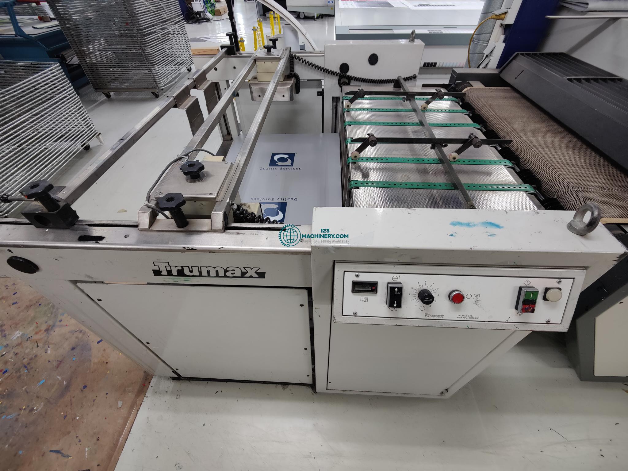 Screenprinting machine 3/4 automat EMM 444 DVA / Trumax UV combi EMM ...